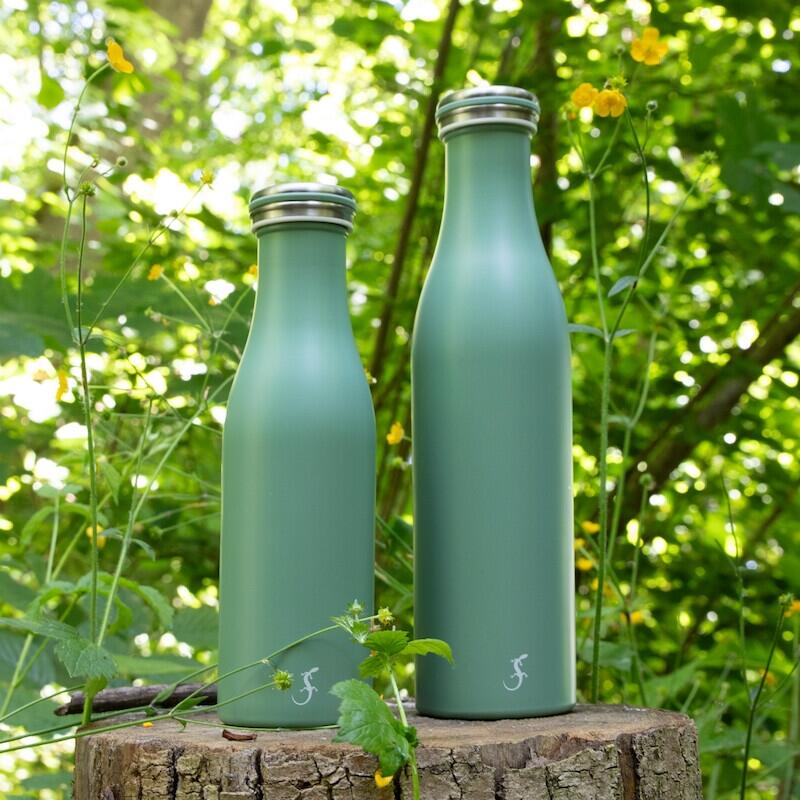 Lurch Isolier-Flasche Edelstahl in dark salvia bei KochForm