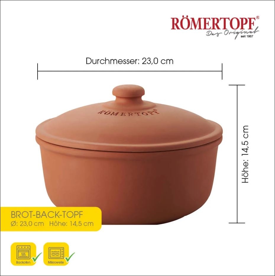 Brot Back Topf