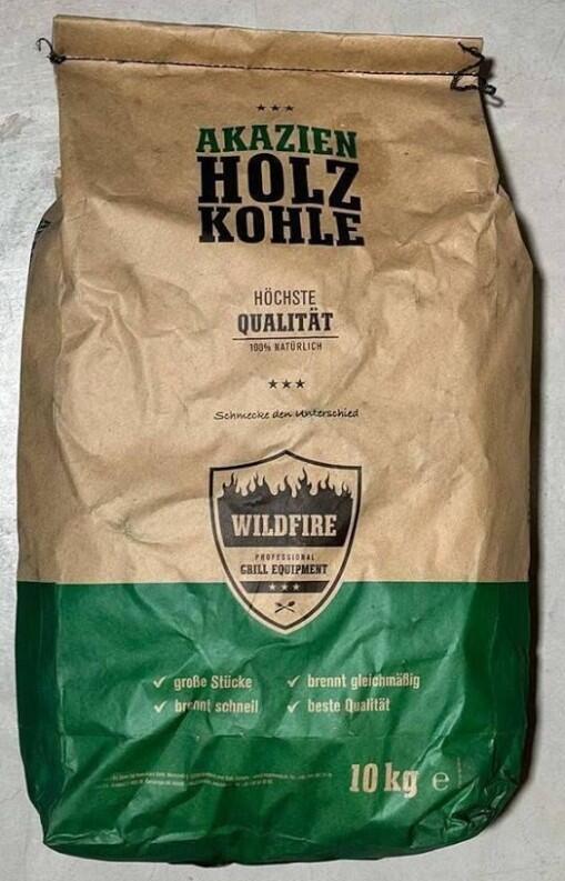 Big Green Egg Akazien Holzkohle Wildfire, 10 kg bei KochForm